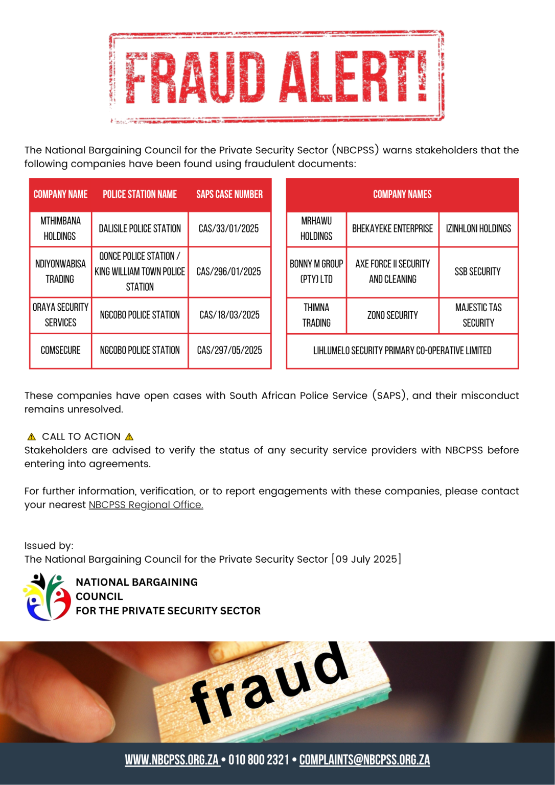 Advertisements - NBCPSS